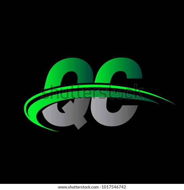 Initial Letter Qc Logotype Company Name Stock Vector (Royalty Free ...