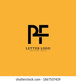Initial Letter Rf Logotype Company Name Stock Vector (Royalty Free ...