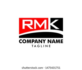 Initial Letter Rmk Logo Template Design Stock Vector (Royalty Free ...