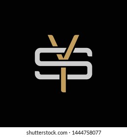 Initial Letter S Y Sy Ys Stock Vector (Royalty Free) 1444758077 ...