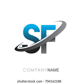 Initial Letter Sf Logotype Company Name Stock Vector (Royalty Free ...