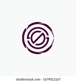 Initial Letter Sg Gs Logo Vector Stock Vector (Royalty Free) 1679012167 ...