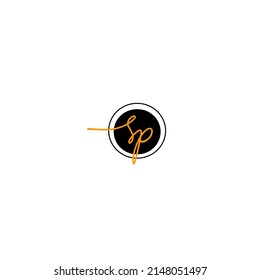Initial Letter Sp Logo Handwritten Signature Stock Vector (Royalty Free ...
