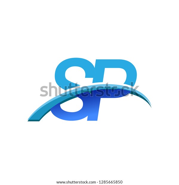 Initial Letter Sp Logotype Company Name Stock Vector (Royalty Free ...