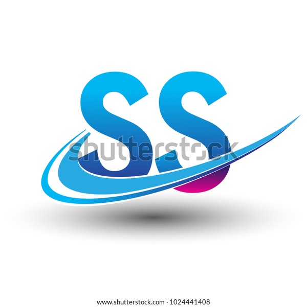 Initial Letter Ss Logotype Company Name Stock Vector (Royalty Free ...