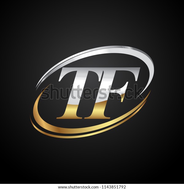 Initial Letter Tf Logotype Company Name Stock Vector (Royalty Free ...