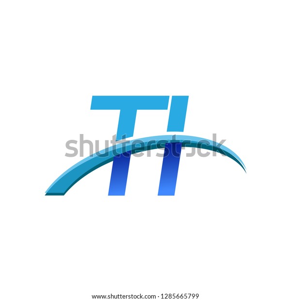 Initial Letter Ti Logotype Company Name Stock Vector (Royalty Free ...