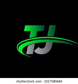 Initial Letter Tj Logotype Company Name Stock Vector (Royalty Free ...