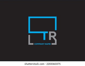 Initial Letter Tr Logo Icon Design Stock Vector (Royalty Free ...