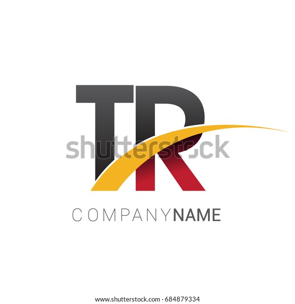 Initial Letter Tr Logotype Company Name: Vector có sẵn (miễn phí bản ...
