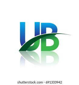 Initial Letter Ub Logotype Company Name Stock Vector (Royalty Free ...