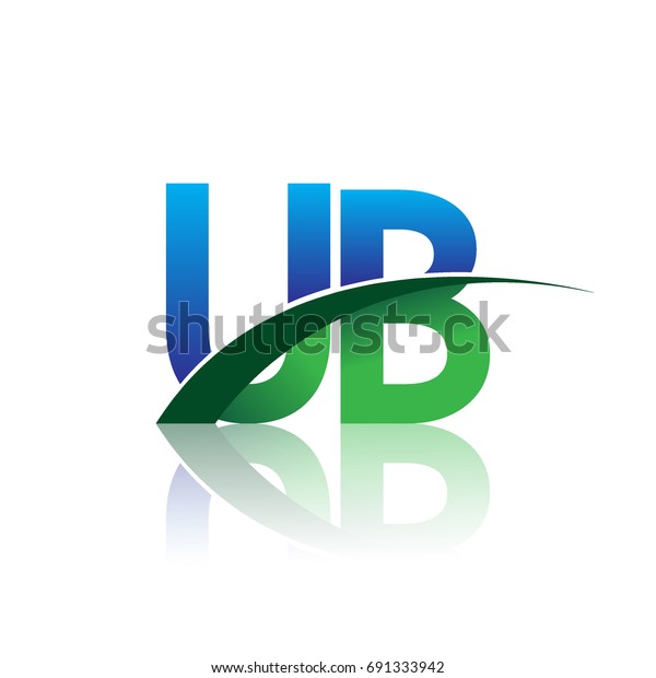 Initial Letter Ub Logotype Company Name Stock Vector (Royalty Free ...