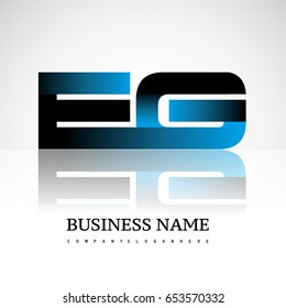 Initial Letter Uppercase Modern Simple Logo Stock Vector (Royalty Free ...