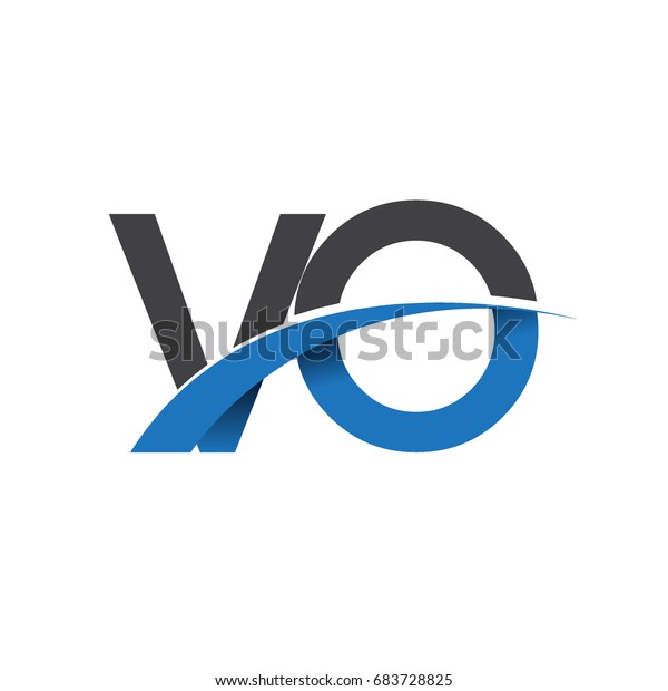 Initial Letter Vo Logotype Company Name Stock Vector (Royalty Free ...