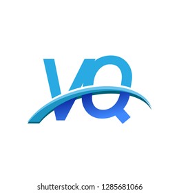 Initial Letter Vq Logotype Company Name Stock Vector (Royalty Free ...