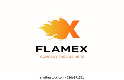 791 X fire logo Images, Stock Photos & Vectors | Shutterstock