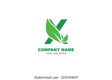 4,279 X Leaf Logo Images, Stock Photos & Vectors | Shutterstock