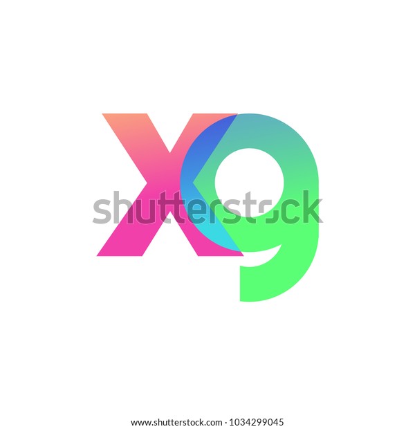 Initial Letter Xg Lowercase Logo Green Stock Vector (Royalty Free ...