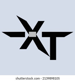 Initial Letter Xt Logo Design Stock Vector (Royalty Free) 2139898105 ...