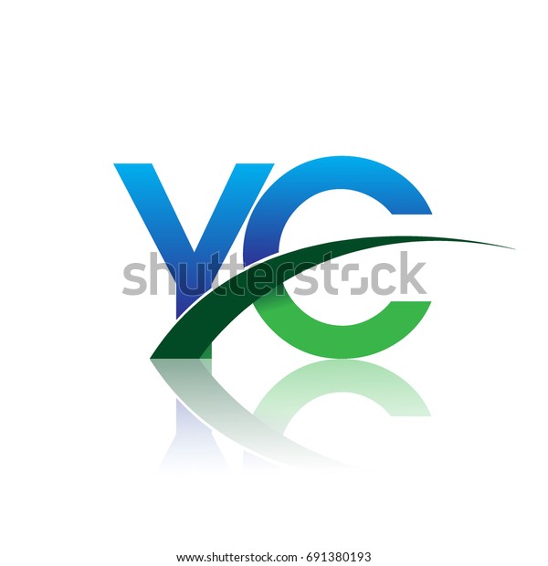 Initial Letter Yc Logotype Company Name Stock Vector (Royalty Free ...