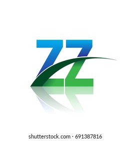Initial Letter Sz Logotype Company Name Stock Vector (Royalty Free ...