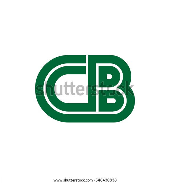 Initial Letters Cb Liked Design Logo Stock Vector (Royalty Free ...