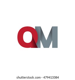 Initial Letters Cw Overlapping Fold Logo: vector de stock (libre de ...