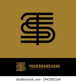 62 Sts letter logo Images, Stock Photos & Vectors | Shutterstock