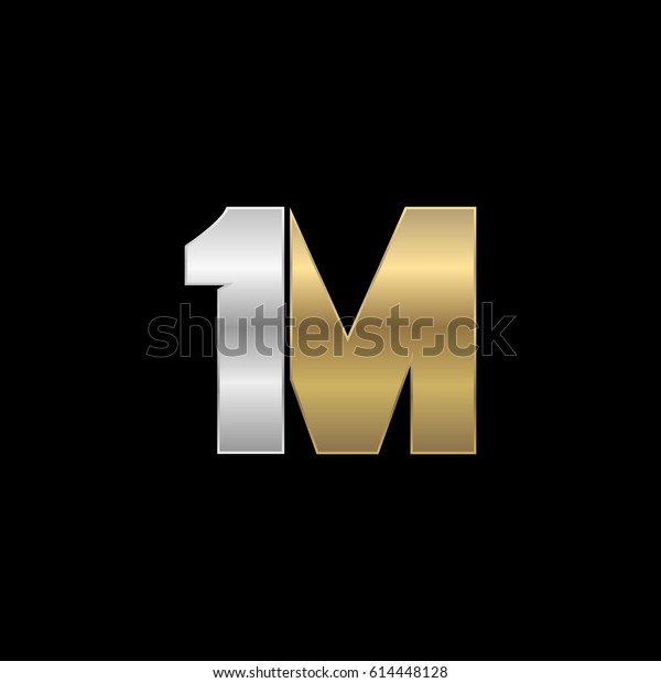 Initial Logo Combining Letter Number M Stock Vector (Royalty Free ... Initial Logo Combining Letter Number M Stock Vector (Royalty Free ...