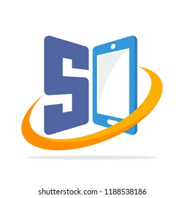 18,576 S Mobile Logo Images, Stock Photos & Vectors | Shutterstock
