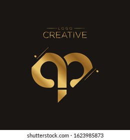 Initial Logo Letter Ap Lowercase Linked Stock Vector (Royalty Free ...