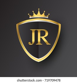 Initial Logo Letter Pn Shield Crown Stock Vector (Royalty Free) 718557163