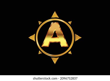 1,343 Compass Monogram Images, Stock Photos & Vectors | Shutterstock