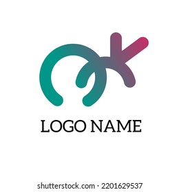 Initial Nnk Company Logo Design Simple Stock Vector (Royalty Free ...