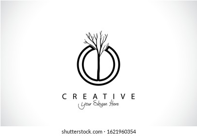 Initial O Modern Design Logo Concept Stock Vector (Royalty Free ...
