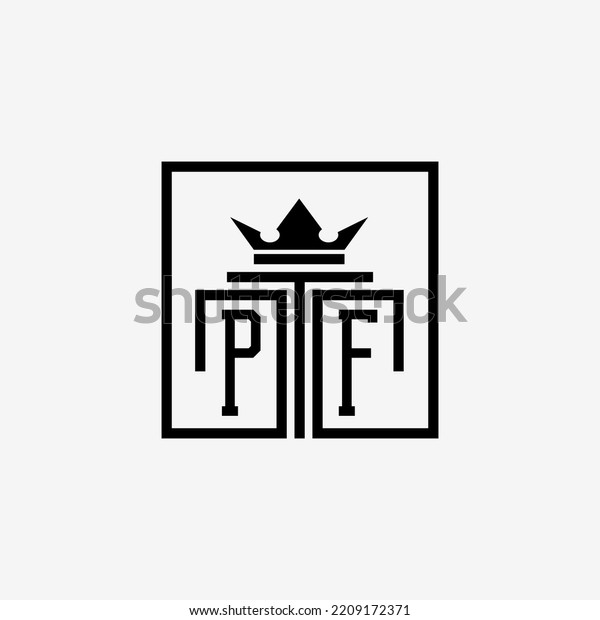 Initial Pf Law Firm Logo Icon Stock Vector (Royalty Free) 2209172371 ...