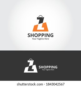 Initial Z Shop Logo Designs Template Stock Vector (Royalty Free ...