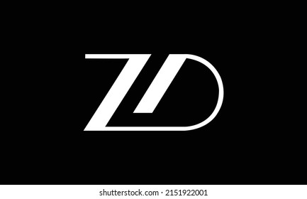 1,524 Letter zd logo Images, Stock Photos & Vectors | Shutterstock