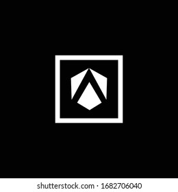 Initials Clean Elegant Modern Logo Stock Vector (Royalty Free ...