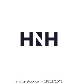 Initials Hnh Logo Design Vector Stock Vector (Royalty Free) 1923271043 ...