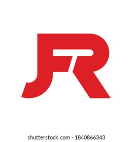 Initials Jfr Logo Design Company Business Stock Vector (Royalty Free ...