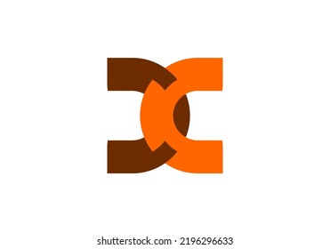 Initials Letter Dc Logo Design Company Stock Vector (Royalty Free ...