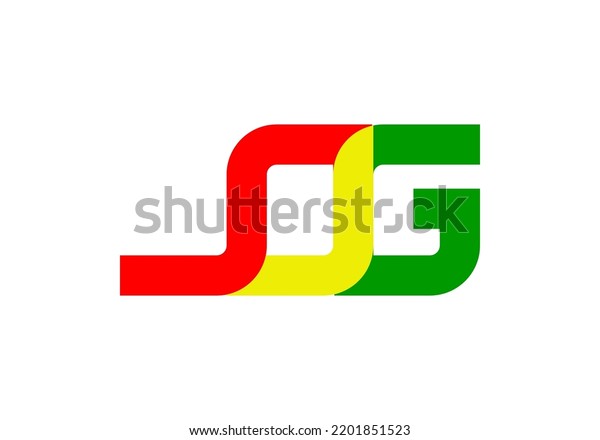 Initials Letter Sog Logo Design Brand Stock Vector (Royalty Free ...