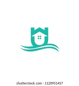 Initials Real Estate Logo Template Stock Vector (Royalty Free ...