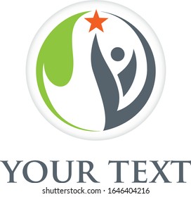Initiative Sustainability Development Logo Stock Vector (Royalty Free ...