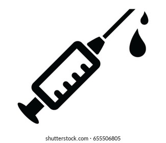 Injection Icon Symbol Vector Illustration Wallpaper Stock Vector ...
