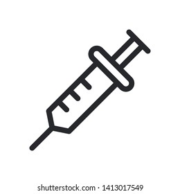 Injection Illustration Icon Vector Symbol Eps Stock Vector (Royalty ...