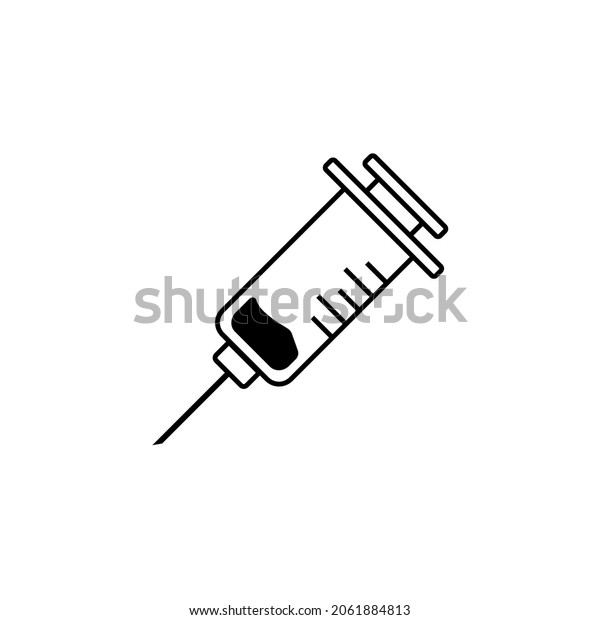 Injection Logo Design Illustration Commonly Used Stock Vector (Royalty ...