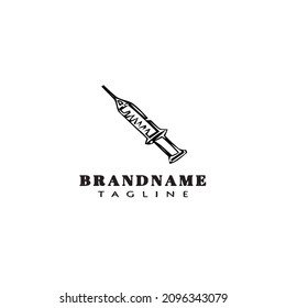 Injection Logo Icon Cartoon Design Template Stock Vector (Royalty Free ...