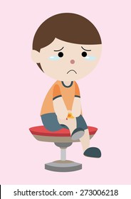 298 Bleeding child cartoon Images, Stock Photos & Vectors | Shutterstock